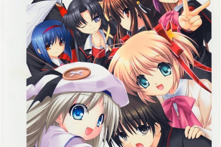 Little Busters十周年纪念画集原画插画公式设定集 – ACG图包网